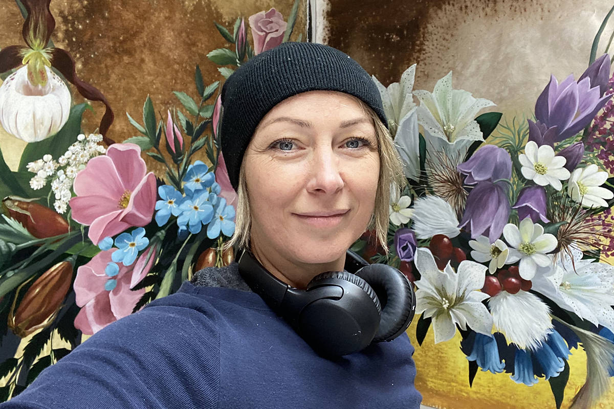 Island painter shows off the wildflowers of Western Canada in first ...