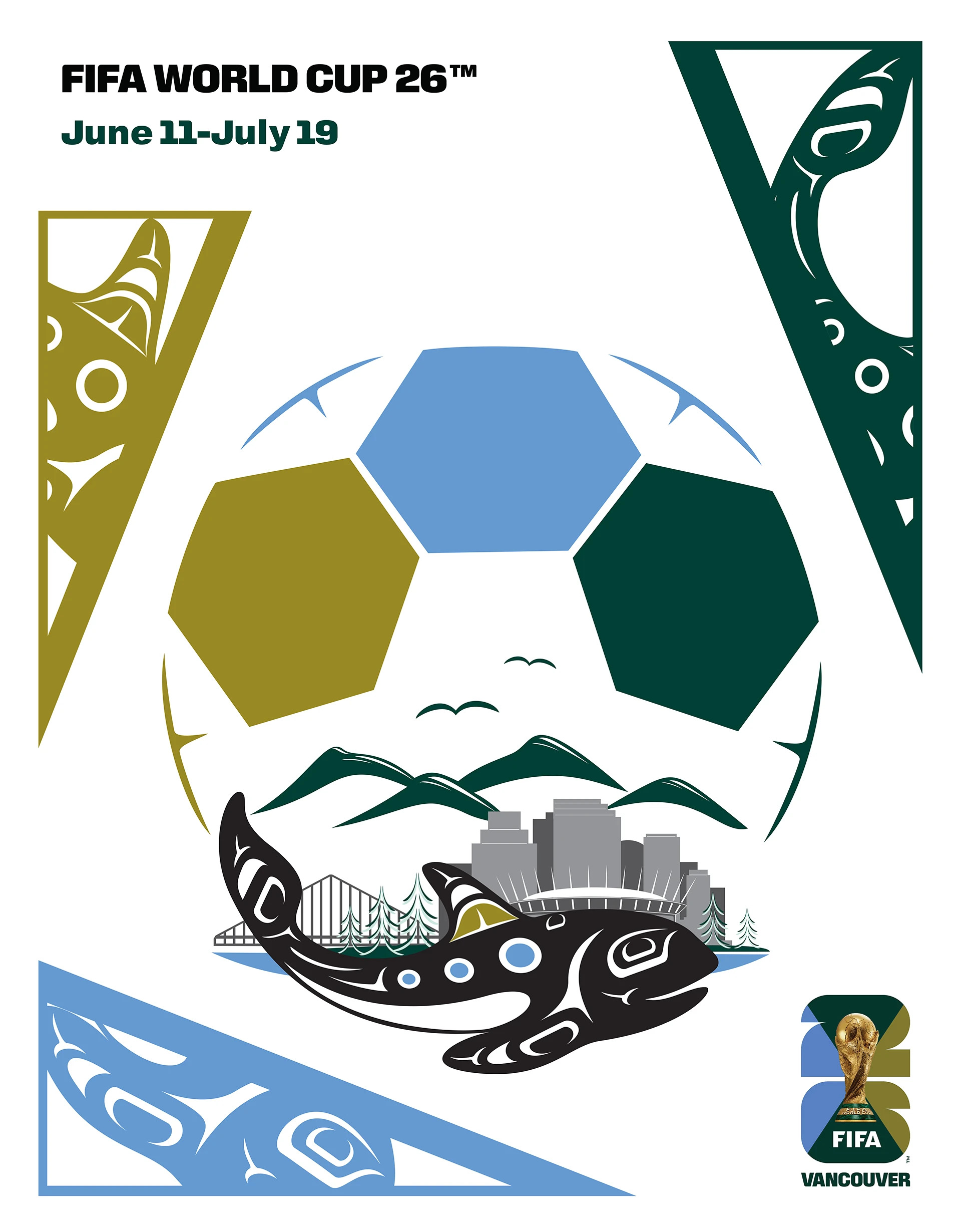 Victoria artist scores winning poster design for 2026 FIFA World Cup ...